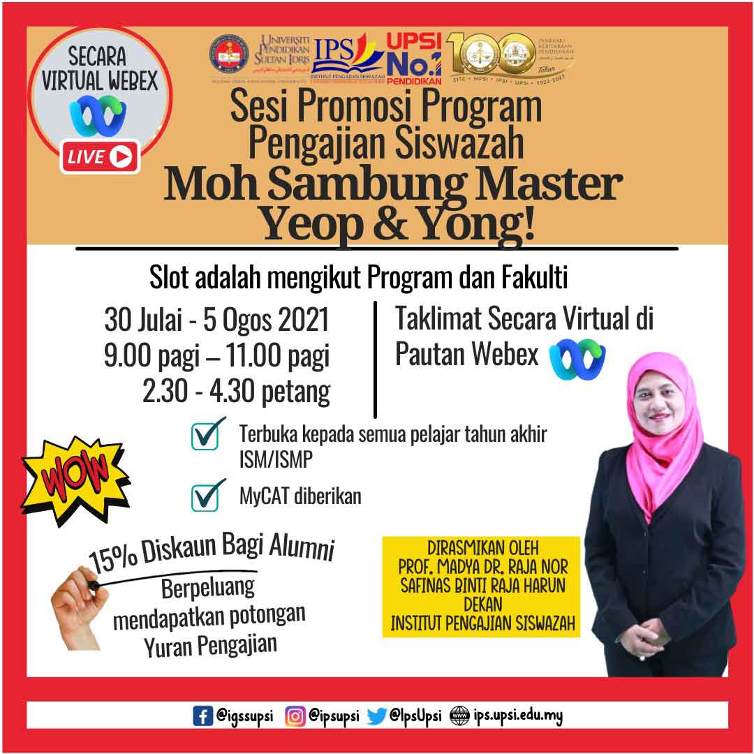 NEWS & ANNOUCEMENTS | UPSI | FAKULTI PENGURUSAN DAN EKONOMI